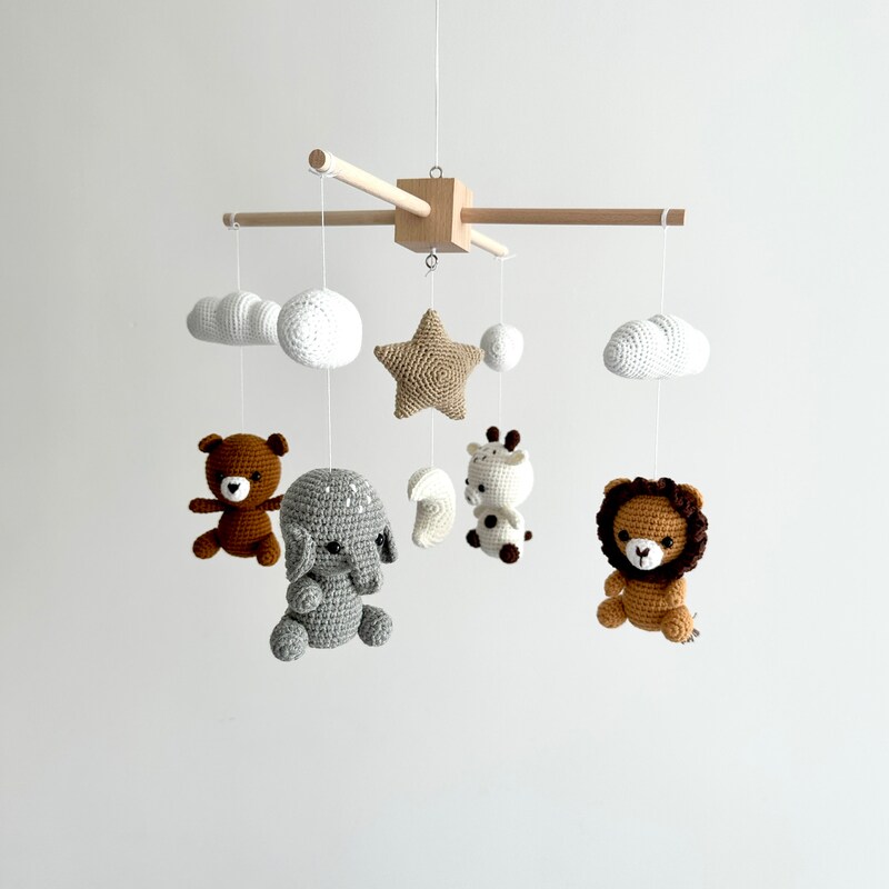 Crochet Baby Mobile - Etsy