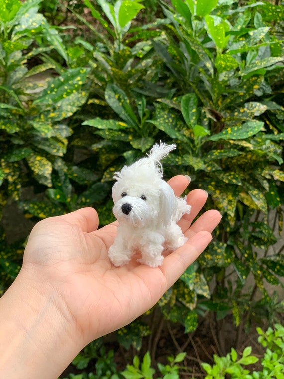Custom Mini dog handmade mini dog crochet mini dog mini | Etsy