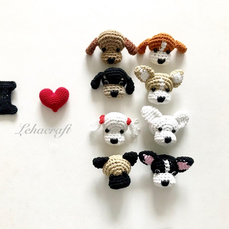 Crocheted Magnets - Etsy