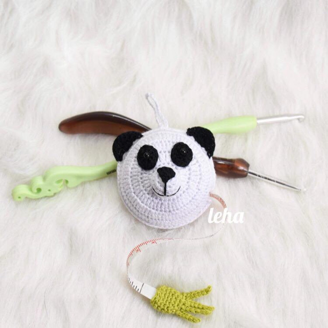 Panda Tape Measure, Crochet Panda, Nice Gift for Special Someone - Etsy