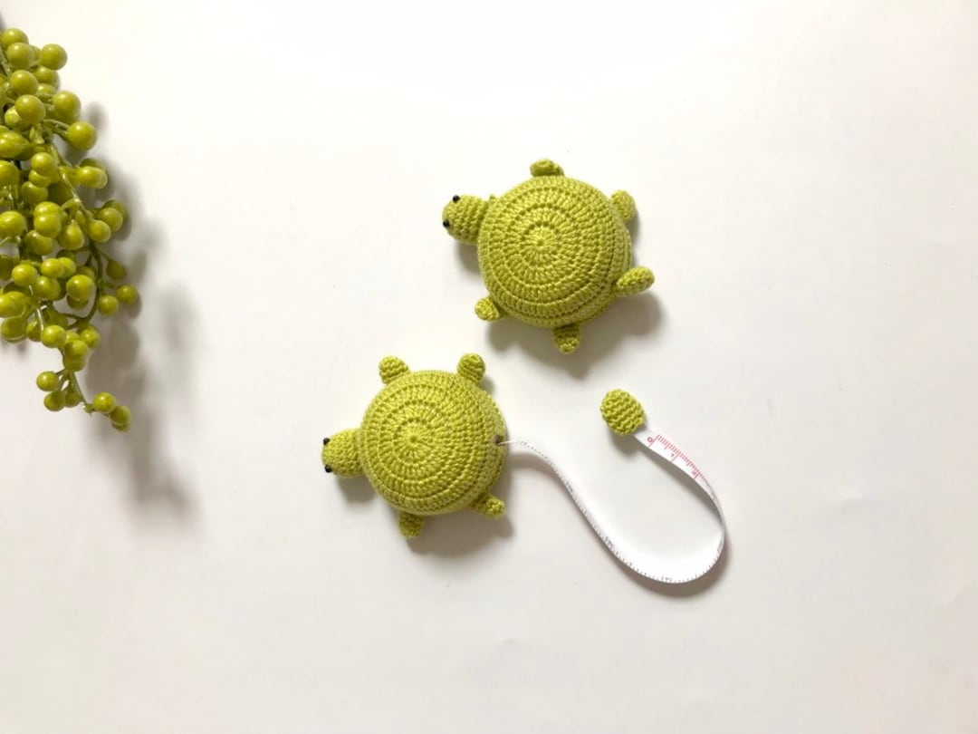 Crochet a Turtle Tapemeasure, Crochet Turtle Tape Measure, Animal ...