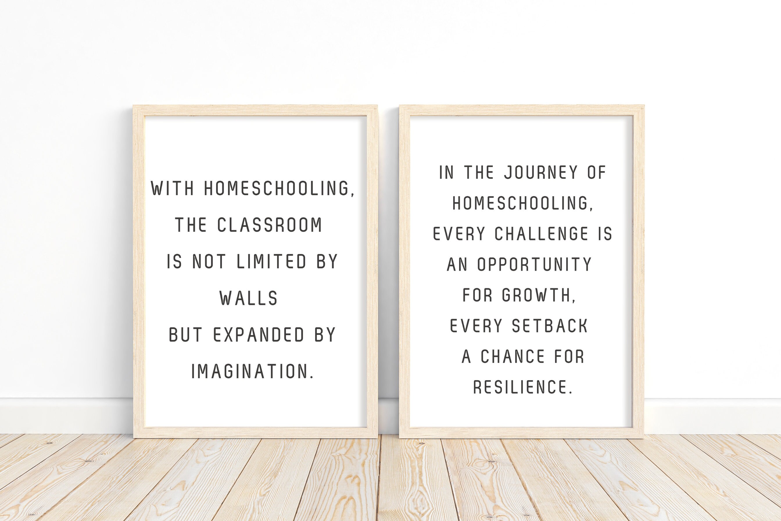 Homeschool Quotes, Wall Quotes, Digital Printables for Wall, Minimalist ...