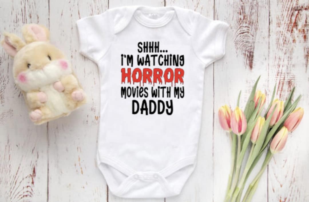 Shhh... I'm Watching HORROR Movies With My DADDY Movies - Etsy