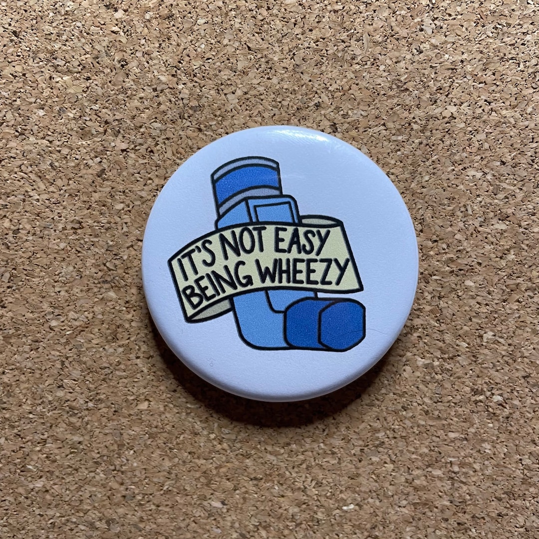 It’s Not Easy Being Wheezy Button Badge - Etsy