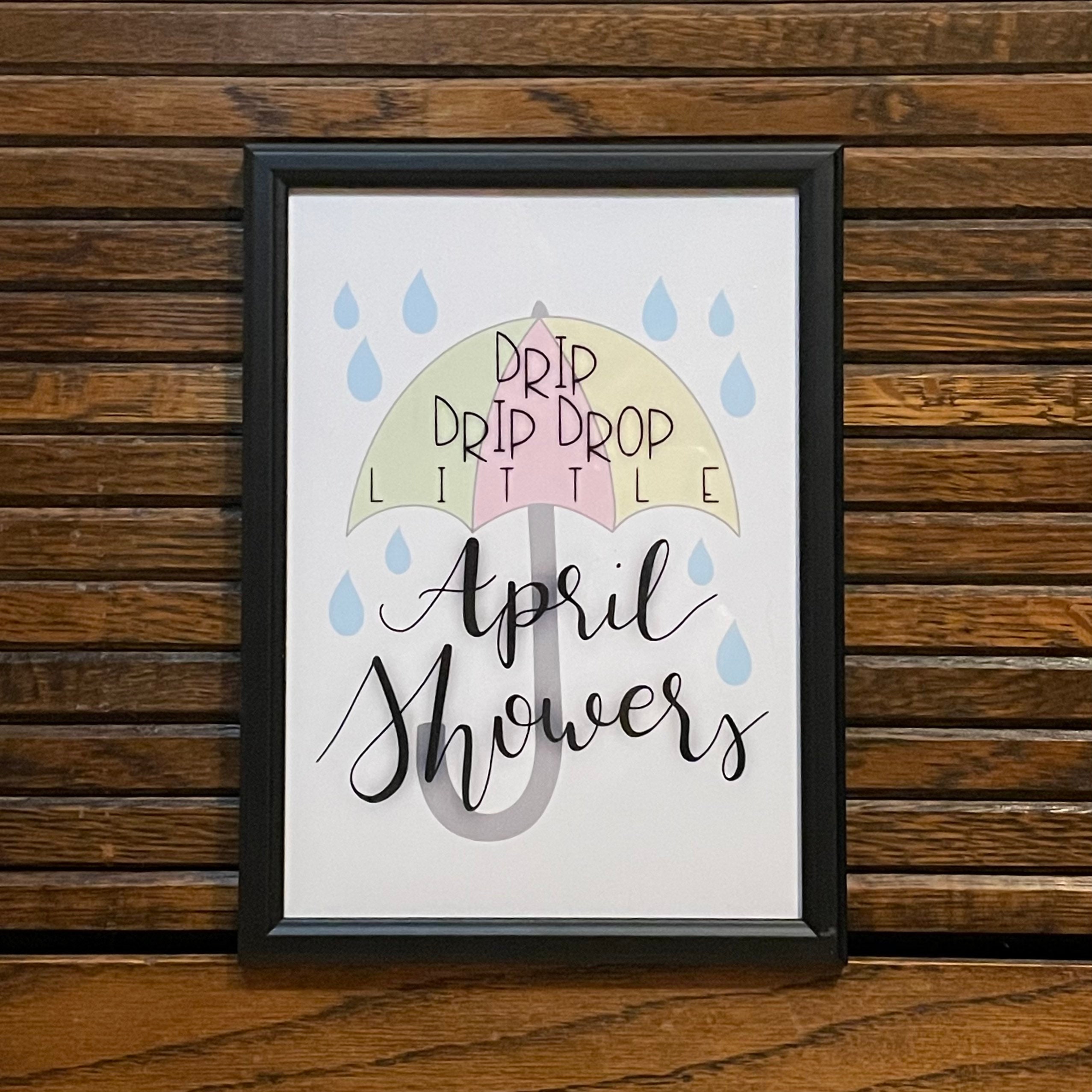 Drip Drip Drop Little April Showers Disney Bambi Digital | Etsy