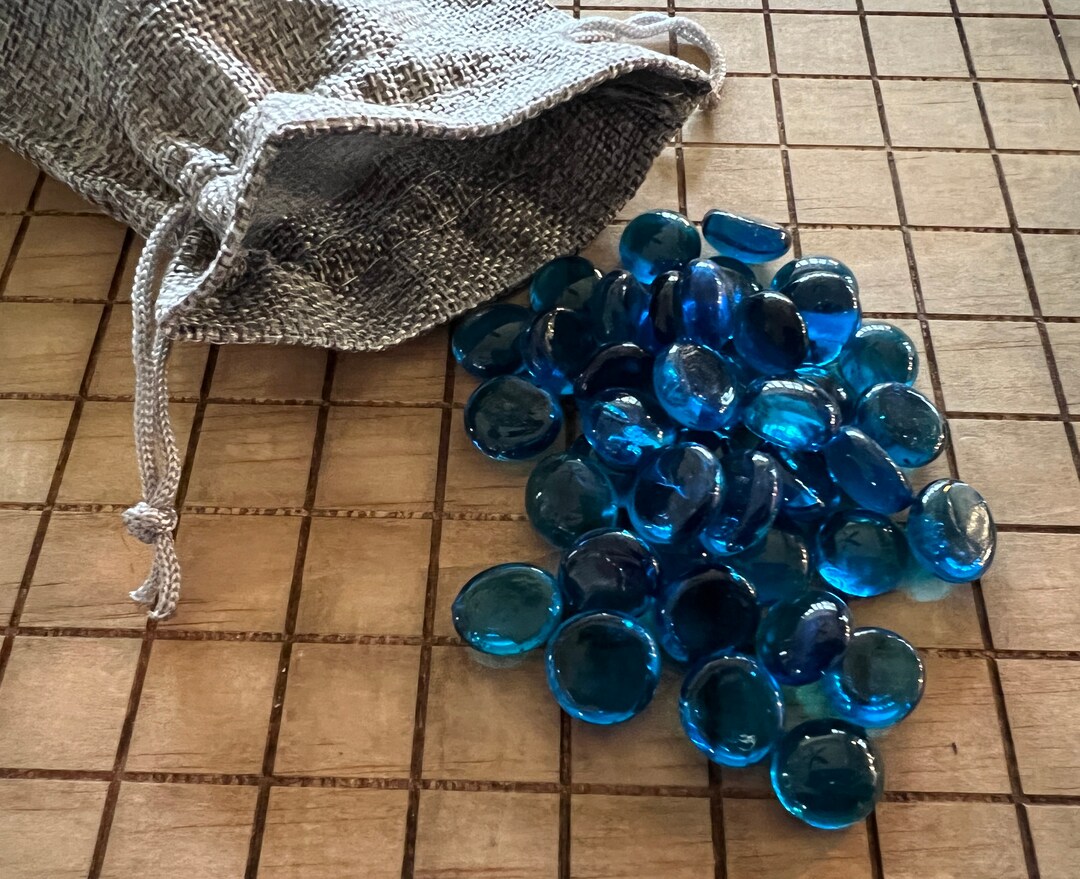 Pente Stones Game Stones New, Attractive Medium Blue - Etsy Australia