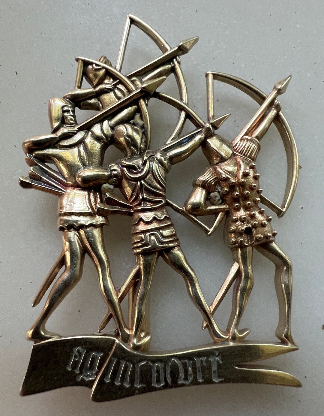 Agincourt Archers - Livery / Pilgrim's Badge - SCA - HEMA - Reenactment ...