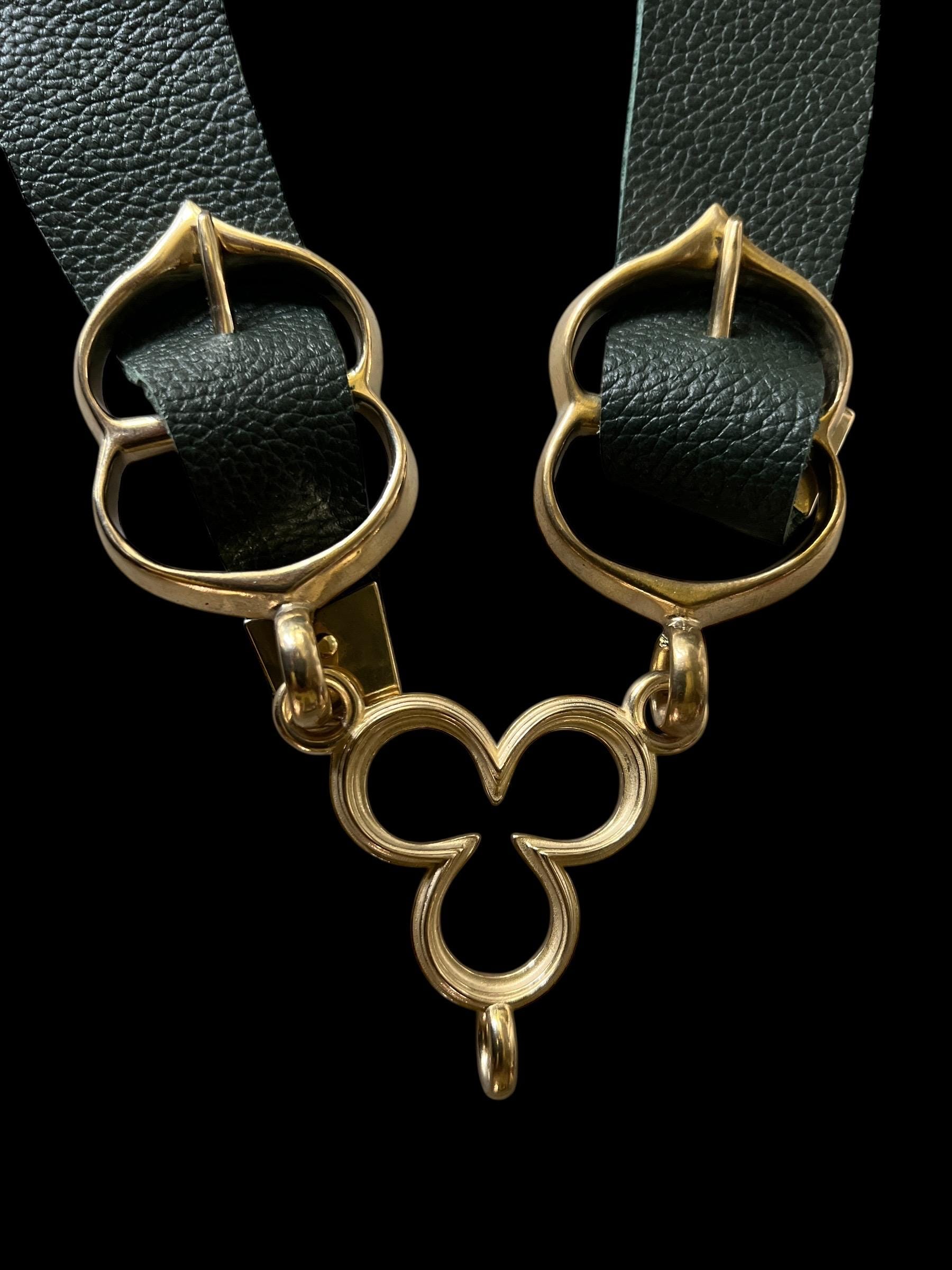 Medieval Leather Livery Collar: Saint George Theme, Renaissance Faire ...