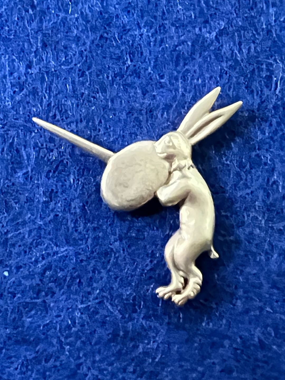 Sword and Shield Battle Bunny Pin: Medieval Pilgrim Badge - Etsy