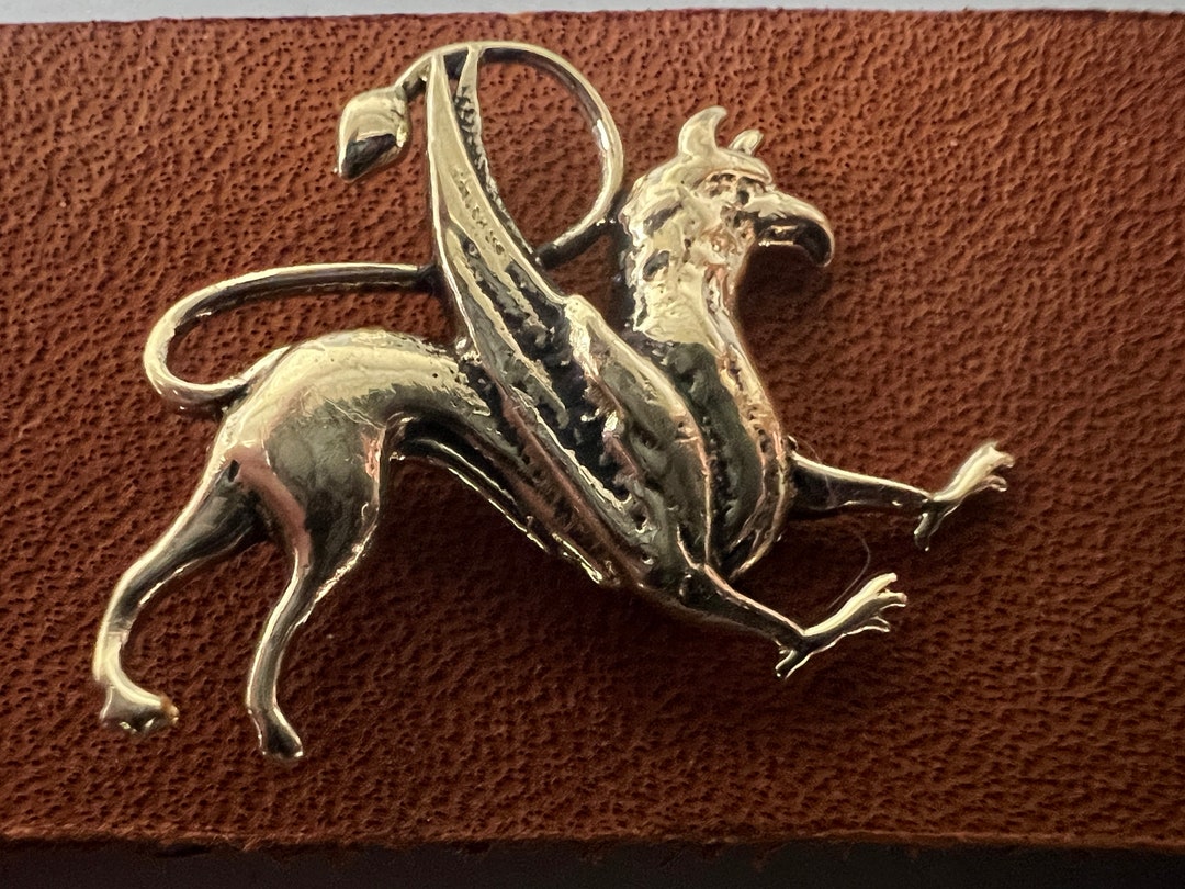 Medieval Belt Stud - Griffen - Gryphon - SCA, HEMA, Reenactment ...
