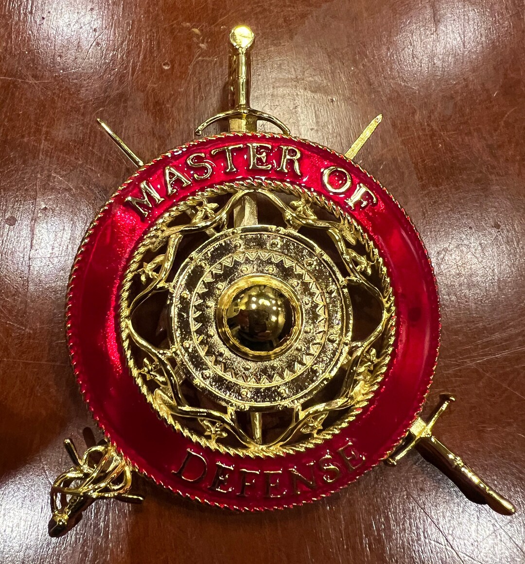 Master of Defense Medallion - SCA - Etsy