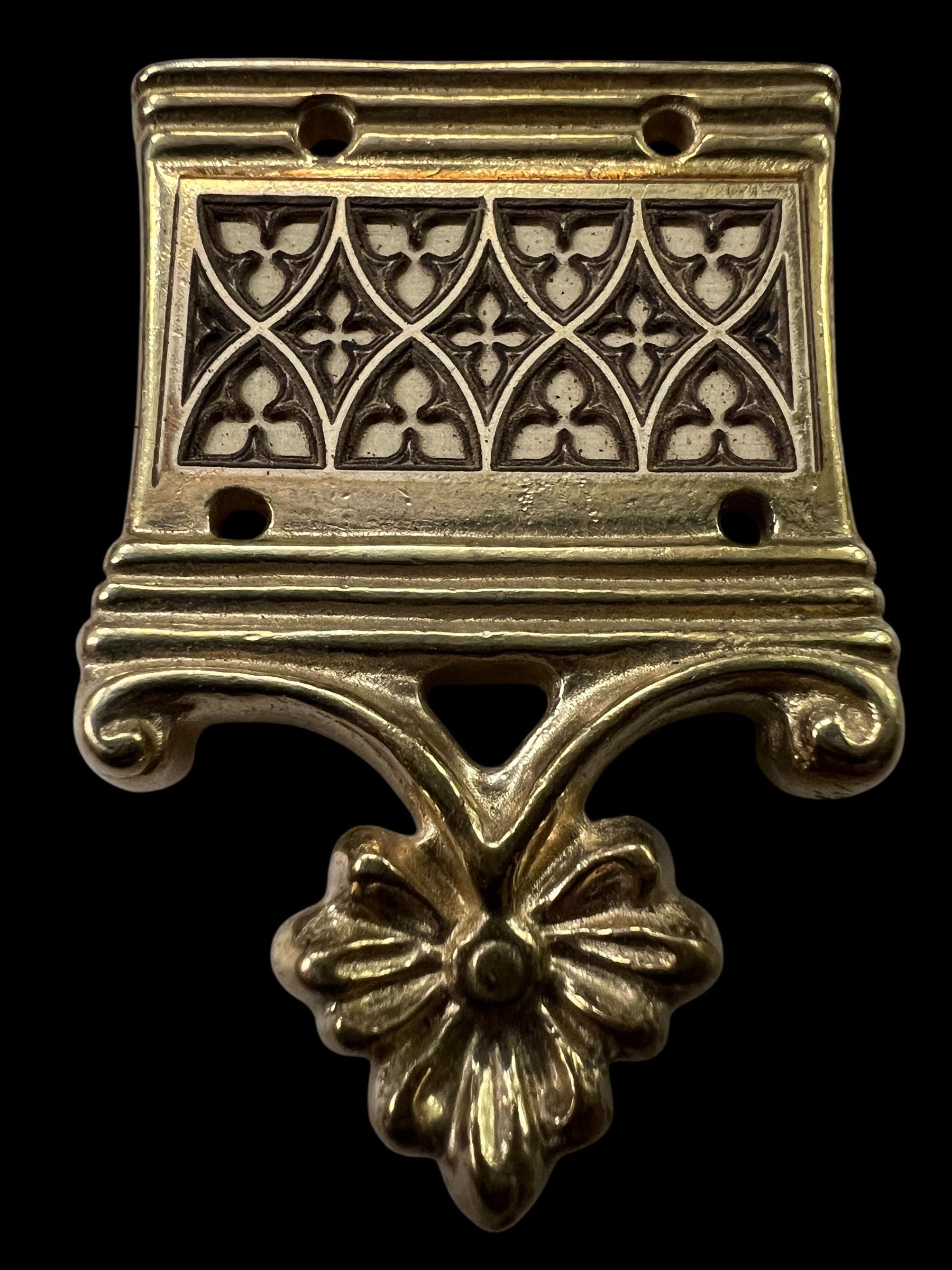 Late Medieval Gothic Carved Medieval Belt Buckle and Tip Set - SCA ...
