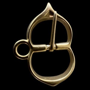 Sword Belt Buckle - Looped - Medieval 12th - 15th C - 3/4" Sword Hangar ...