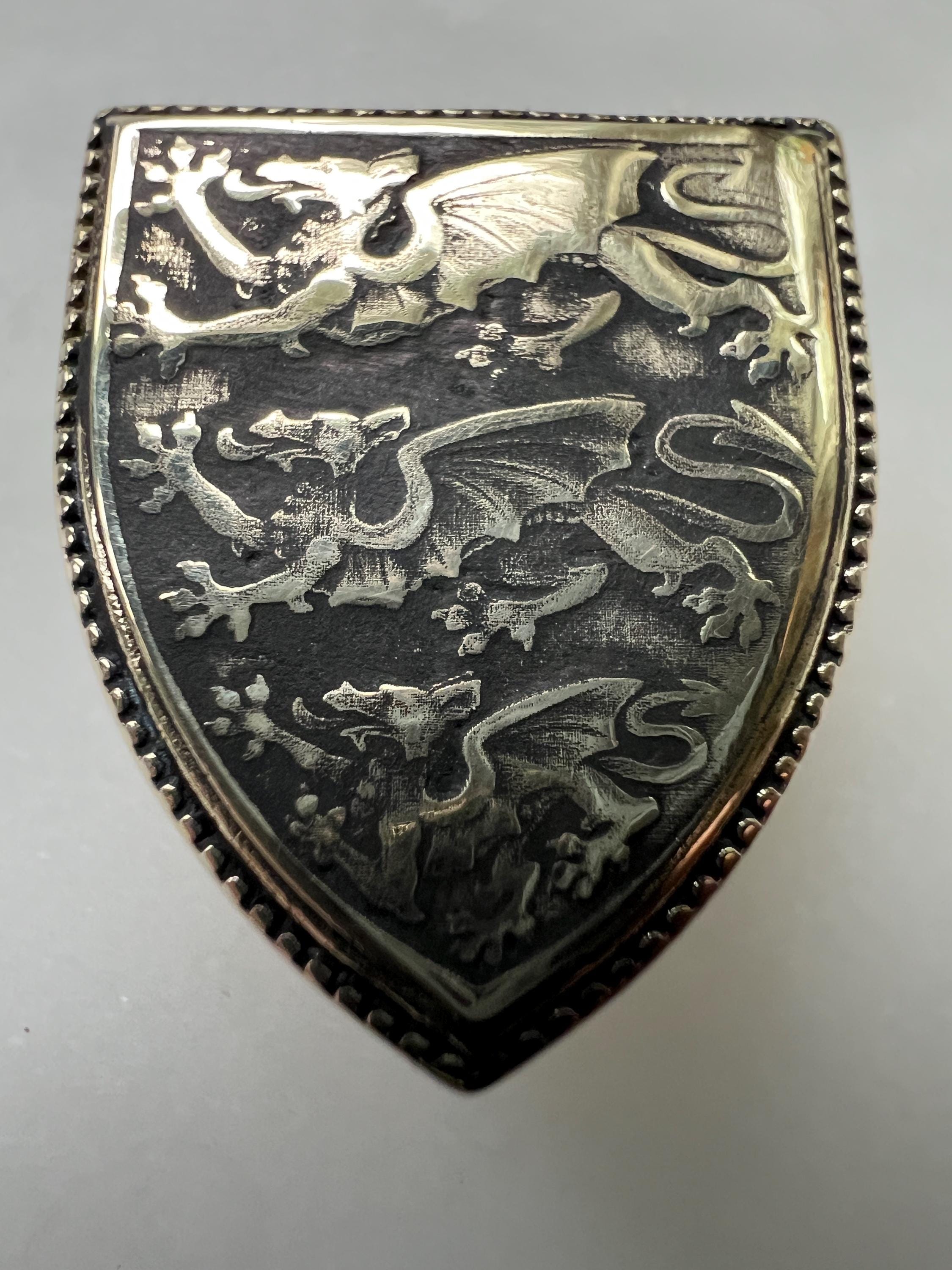Custom Heraldic Belt Studs - Medieval - SCA - LARP - Reenactment - HEMA ...