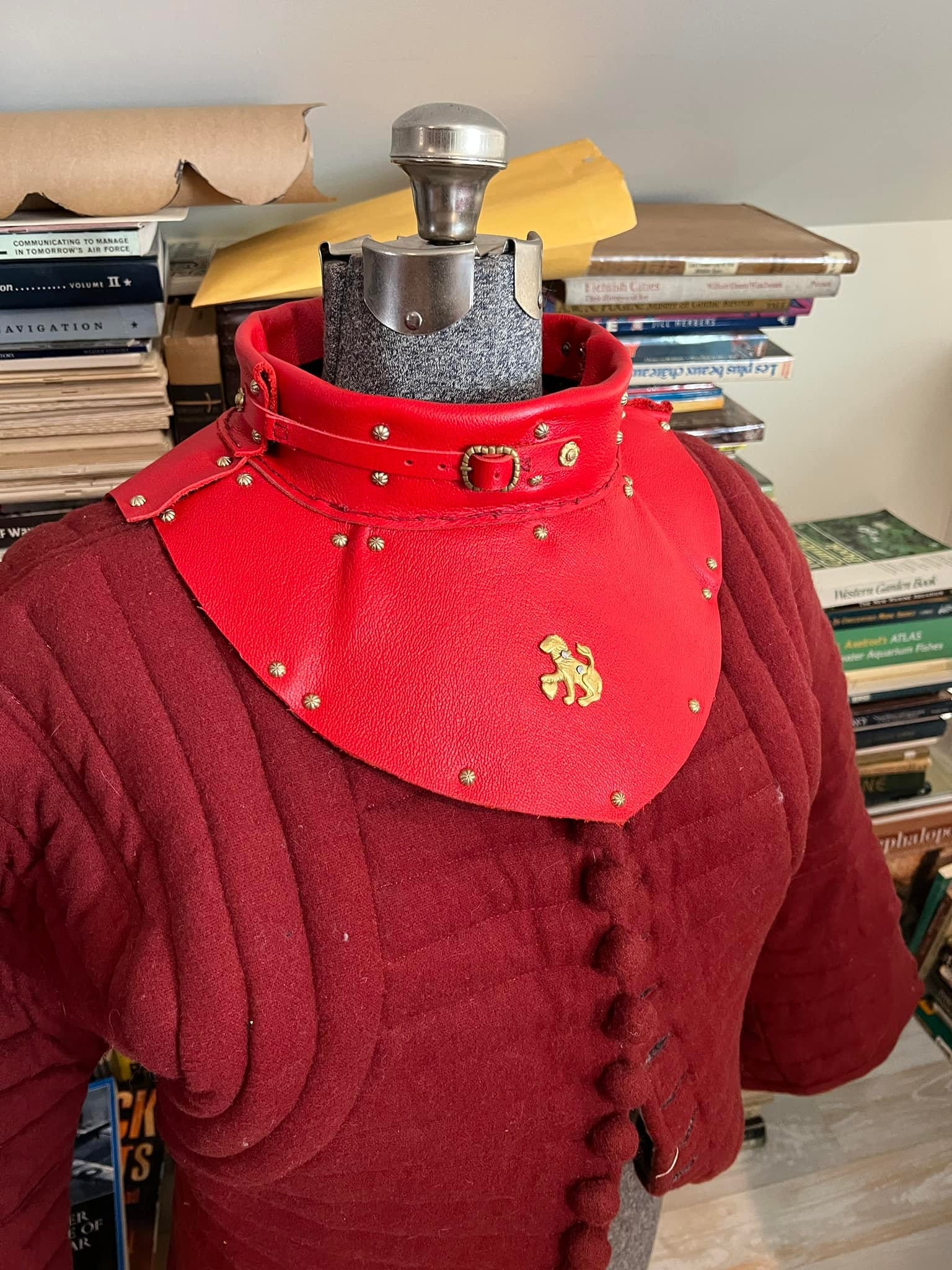 Custom Medieval-style Gorget (armour, Armor, SCA, HEMA, LARP) - Etsy