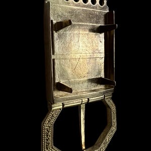 Medieval Gothic Brass Buckle Set: Custom Inset Panel, Reenactment SCA ...