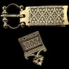 14th - 15th Century Knightly Plaque Belt - Blue With St. George and ...