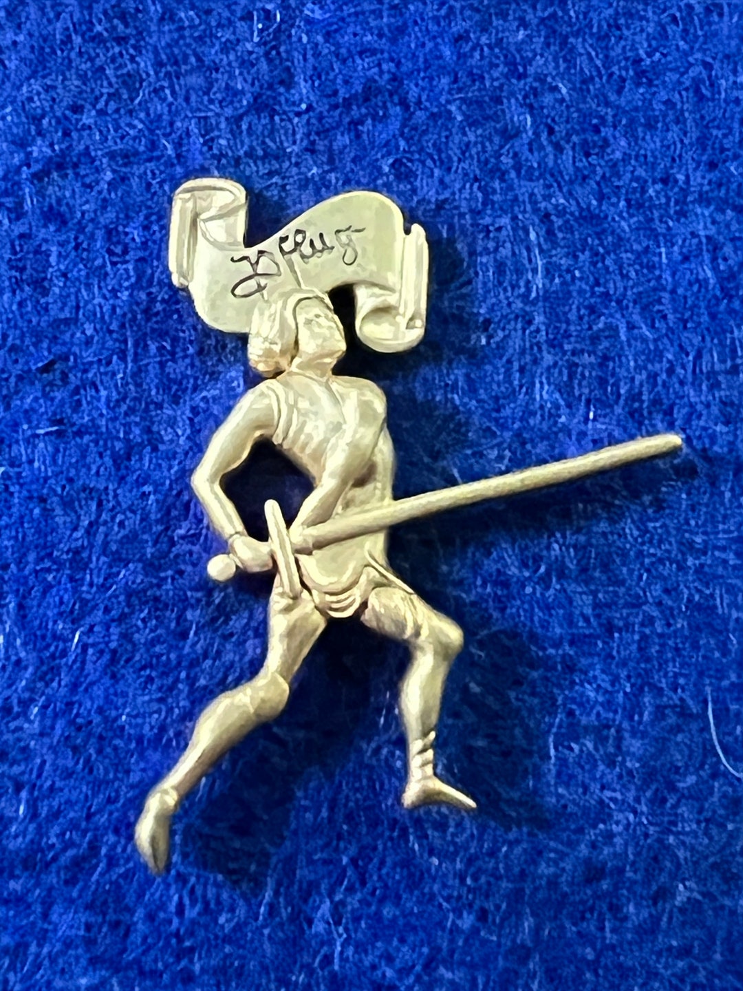 German Medieval Swordsman Pilgrim's Badge / Pin - Liechtenauer - HEMA ...