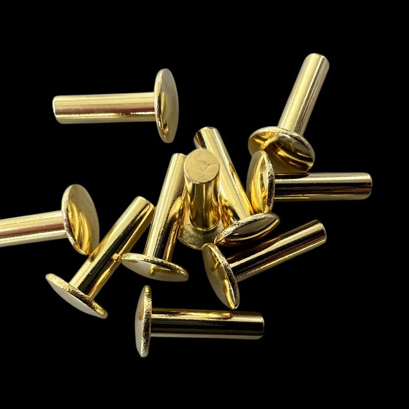 Brass Rivets - Etsy