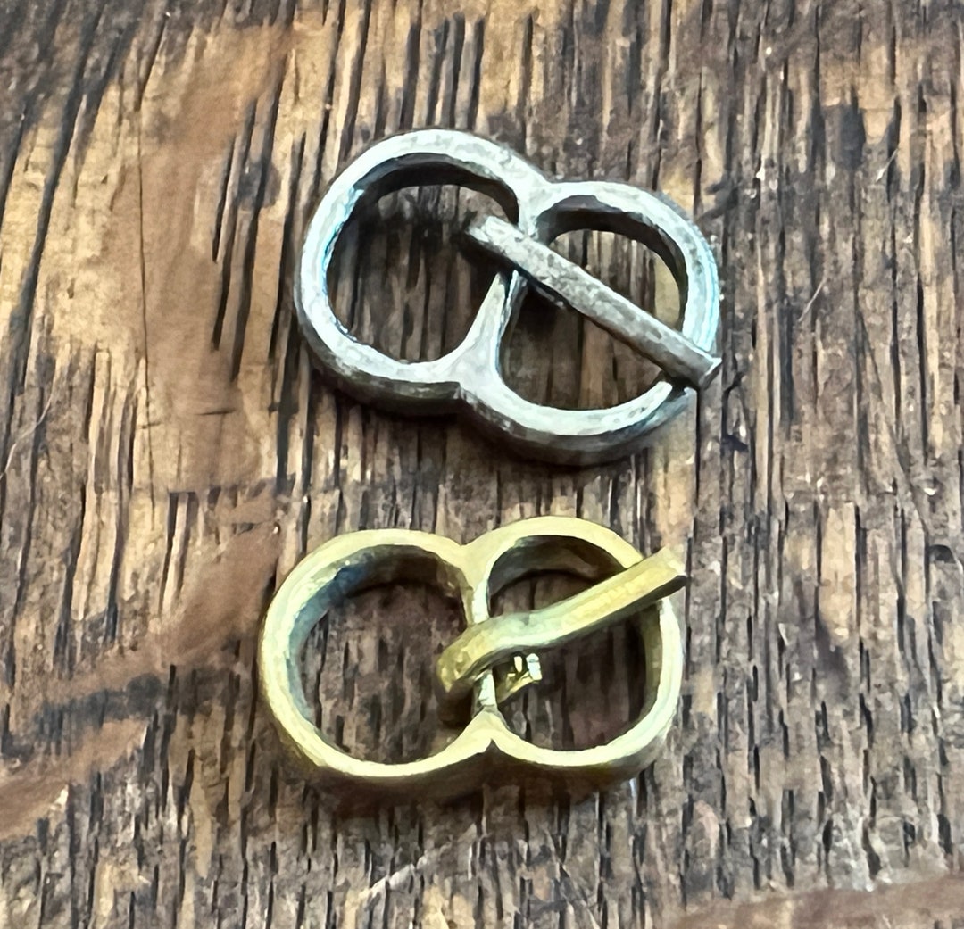 3/8” Medieval Spur Buckles in Brass or Steel - Etsy
