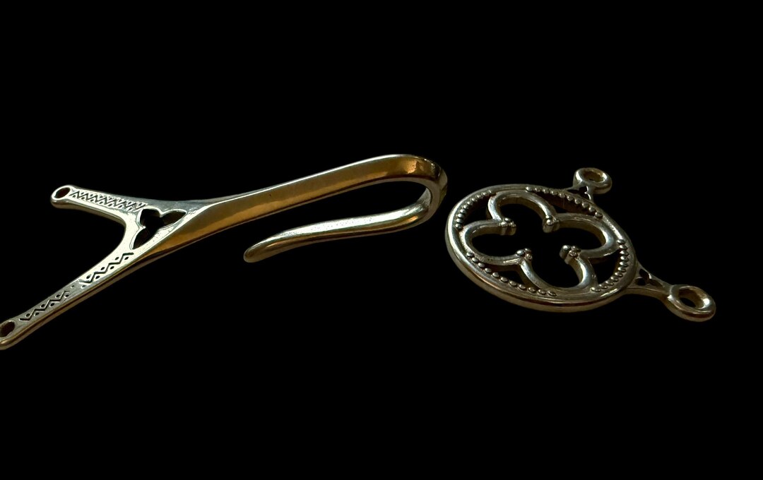 Livery Collar or Belt Catch - Gothic Hook Style - SCA, HEMA, EMP, Larp ...