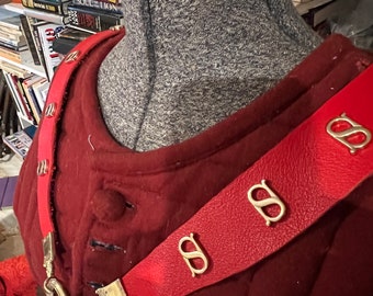 Medieval Livery Collar - Collar of "esse" or "s" - SCA - EMP - LARP ...