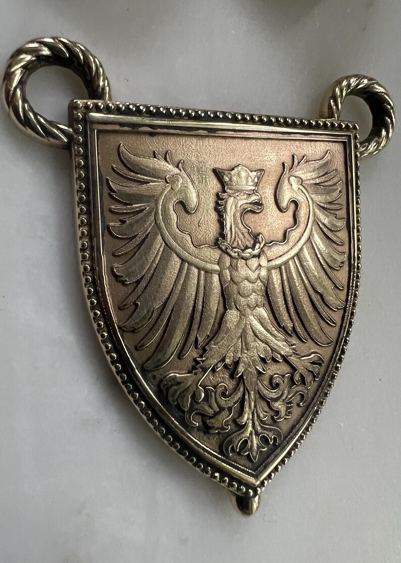 Medieval Livery Collar With Custom Heraldic Escutcheon: SCA LARP ...