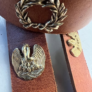 Laurel and Pelican Themed Medieval Belt- SCA, Reenactment, Costume ...
