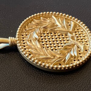 SCA Laurel Medallion - Satin Gold Over Brass - Etsy