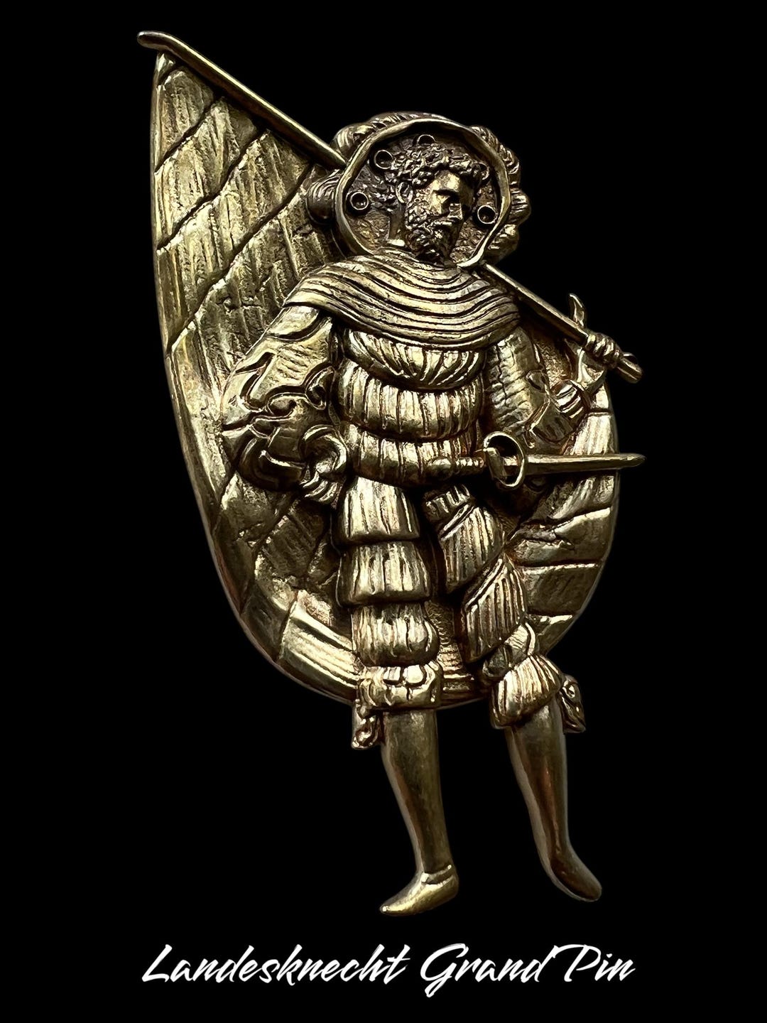 Landesknecht Grand Pilgrim's Badge / Pin - HEMA, Rapier, SCA, LARP ...