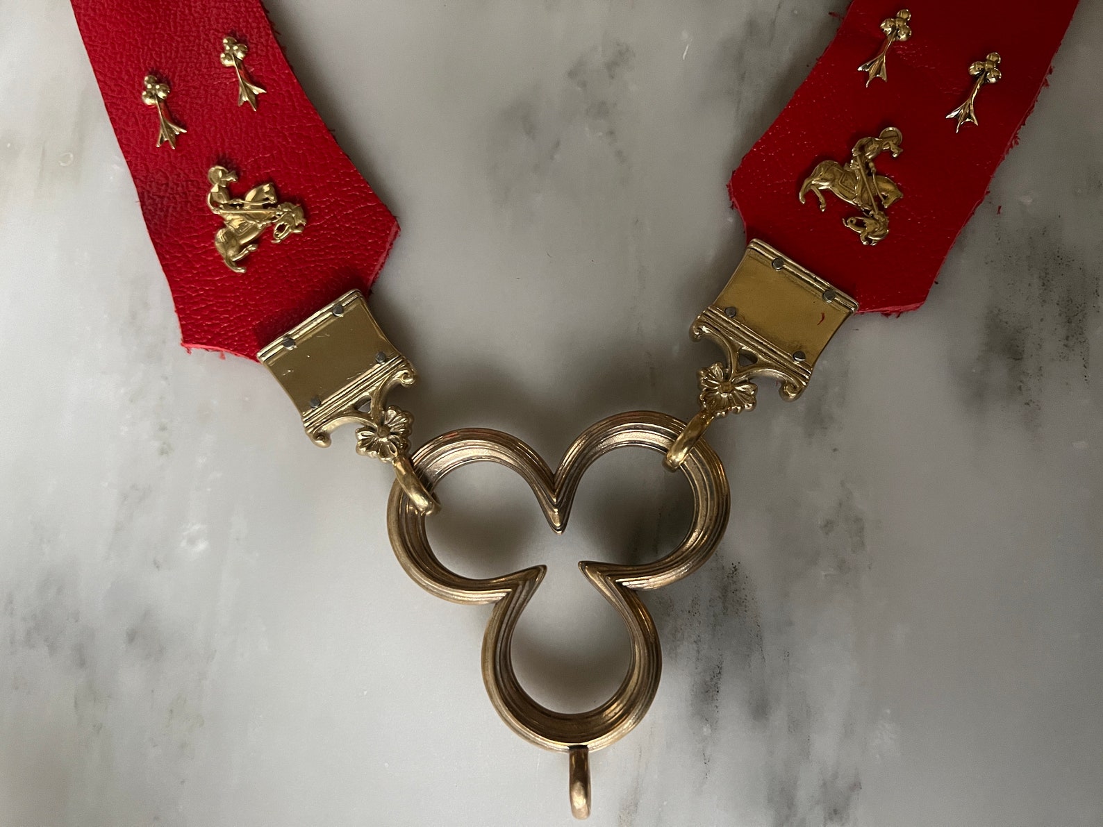 Medieval Leather-backed Livery Collar - Fiore Dei Liberi Theme - Hema ...