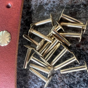 Brigandine Rivet - Flathead - Solid or Split Rivet - (1/8" Diameter ...