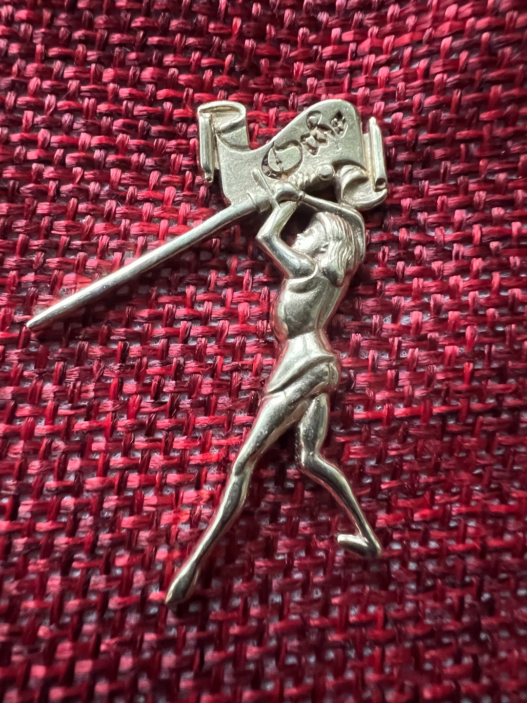 German Medieval Swordsman "ochs" Pilgrim's Badge / Pin - Liechtenauer ...