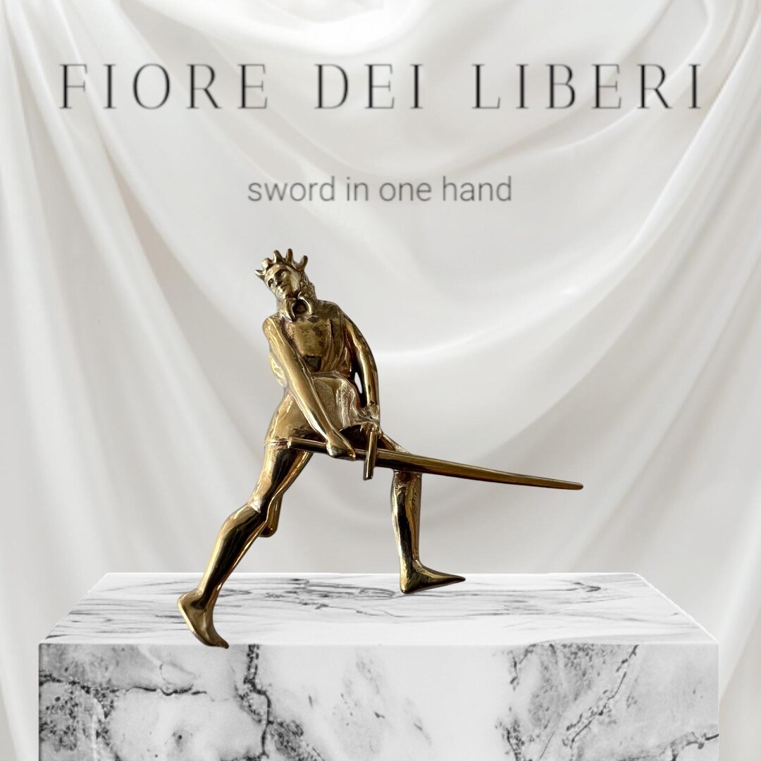 Fiore Dei Liberi Sword in One Hand Pilgrim's Badge / Pin - HEMA - SCA ...