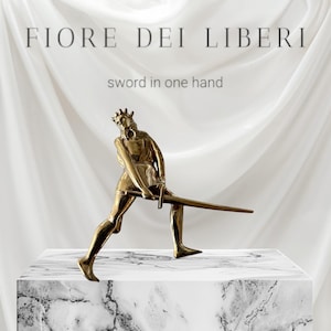 Fiore Dei Liberi Sword in One Hand Pilgrim's Badge / Pin - HEMA - SCA ...