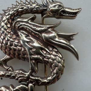 Elegant Dragon Pin - 15th Century Style - Livery / Pilgrim's Badge ...