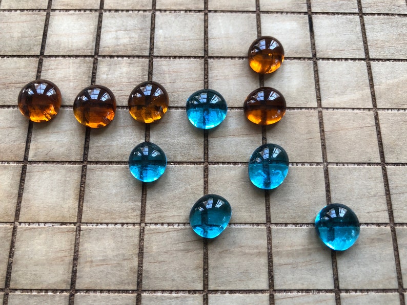 Pente Stones Game Stones Popular Light Blue Color - Etsy