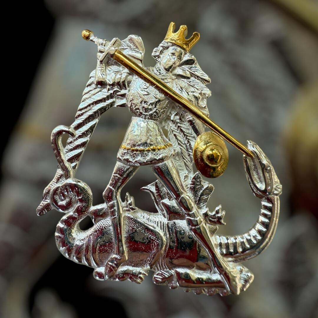 Saint Michael & the Dragon - King Sized - 15th Century - Livery ...