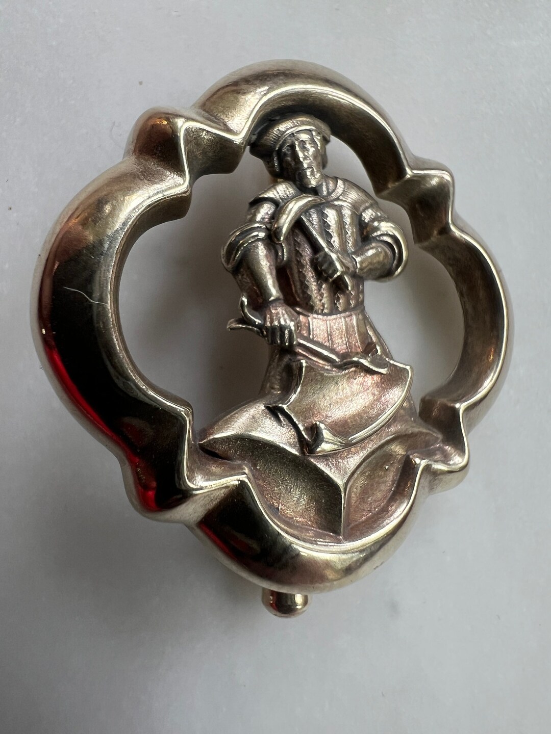 Medieval Armourer Figure Pilgrim's Badge / Pin - HEMA, Rapier, SCA ...