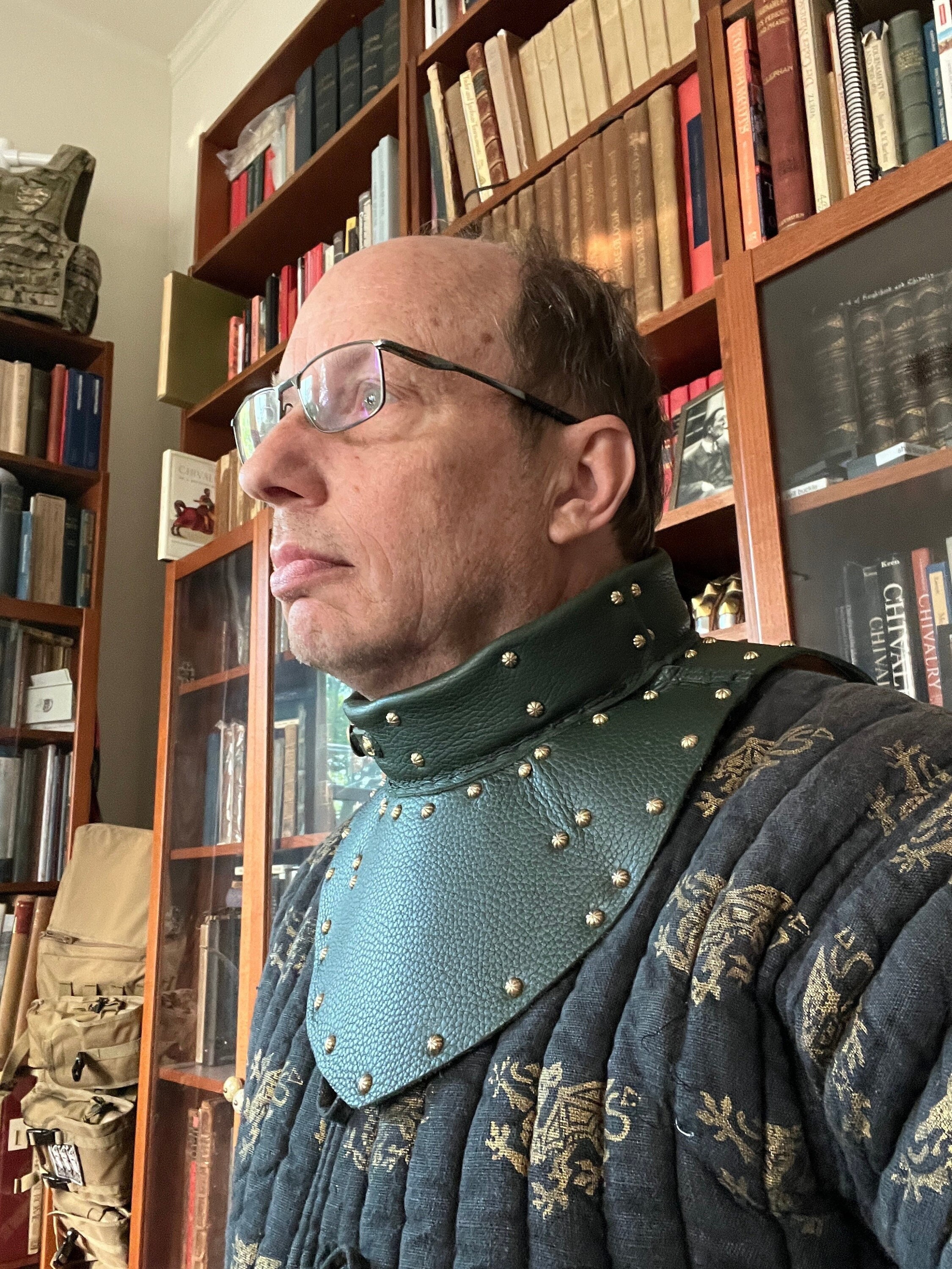 Custom Medieval-style Gorget (armour, Armor, SCA, HEMA, LARP) - Etsy