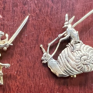 Battle Bunny #02 - Rabbit Joust on a Snail - Medieval Marginalia ...