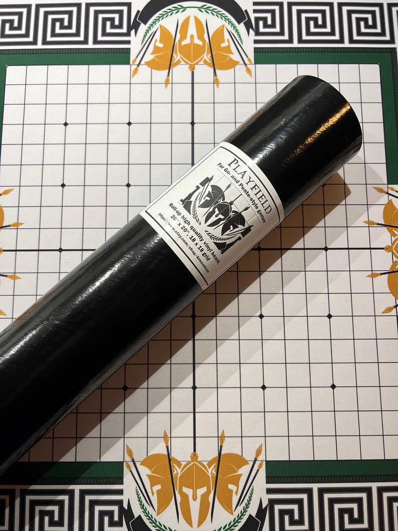 Soft Gameboard - Go, Go-maku, Pente, Pente-pro. - Rolls Up! - Etsy
