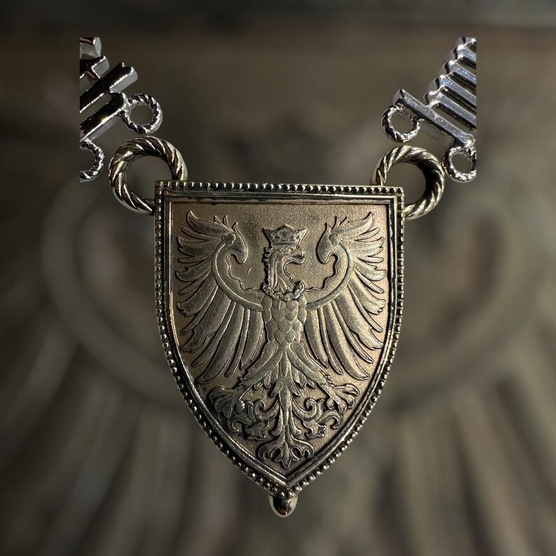 Medieval Livery Collar With Custom Heraldic Escutcheon: SCA LARP ...