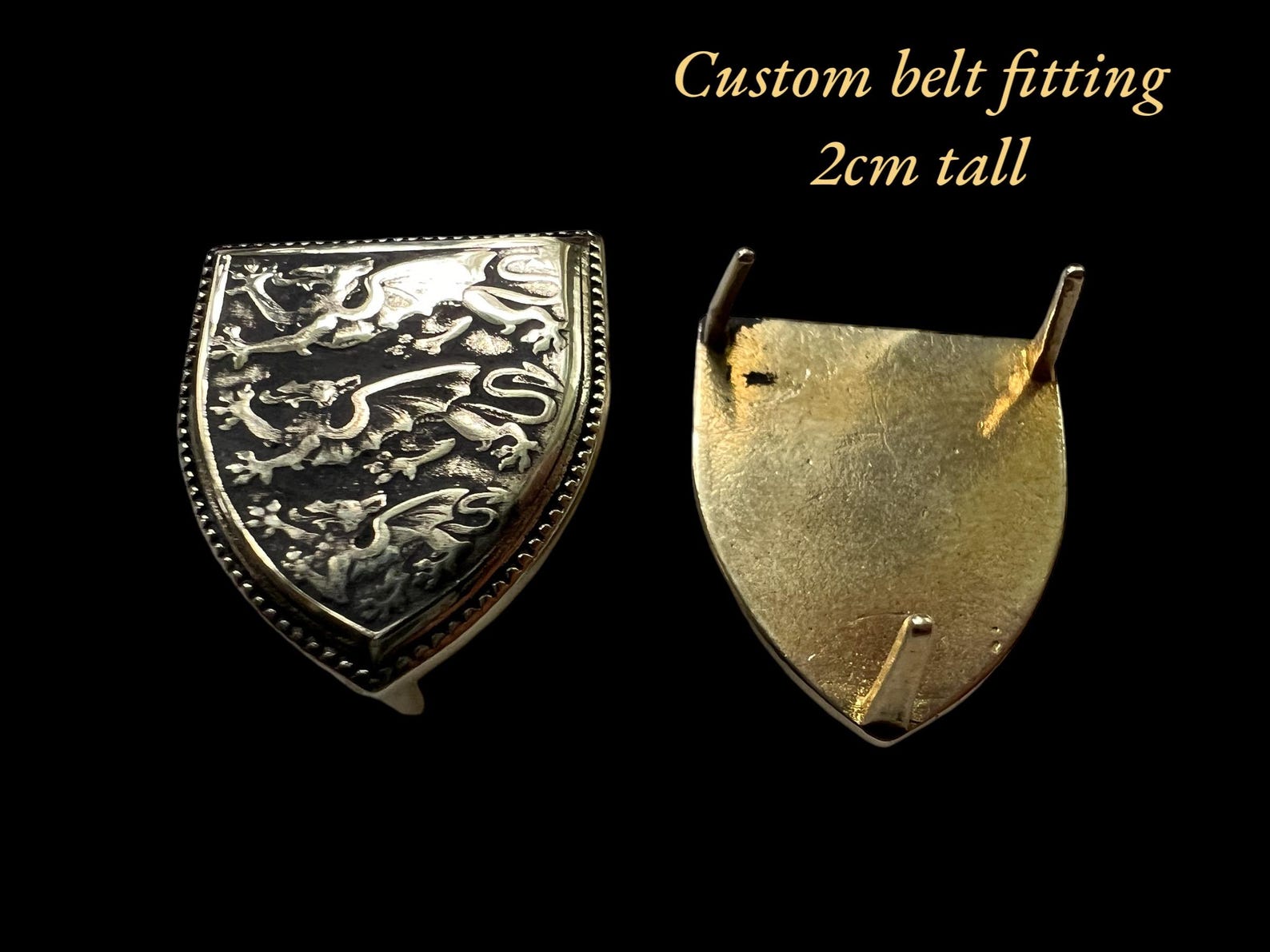 Custom Heraldic Belt Studs - Medieval - SCA - LARP - Reenactment - HEMA ...