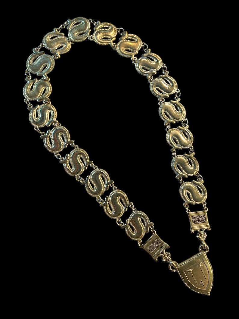 Medieval Livery Collar With Custom Heraldic Escutcheon: SCA LARP ...