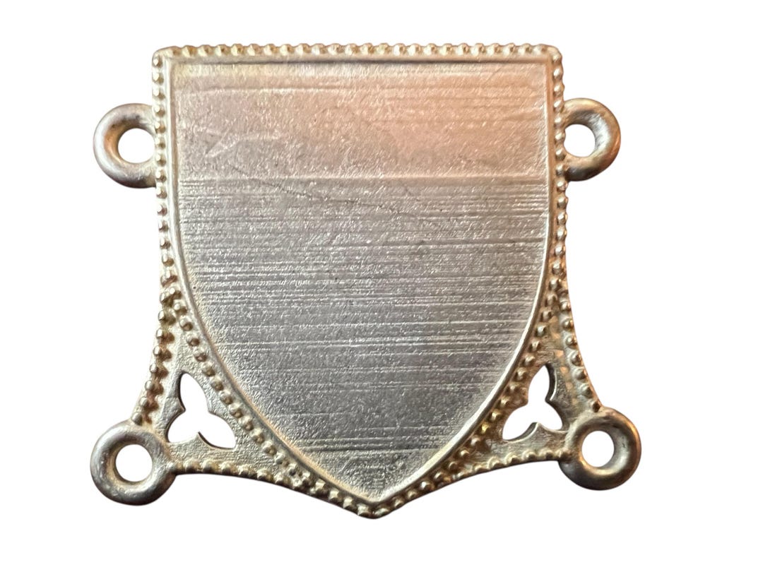 Livery Collar Escutcheon Link - Plain - Etsy