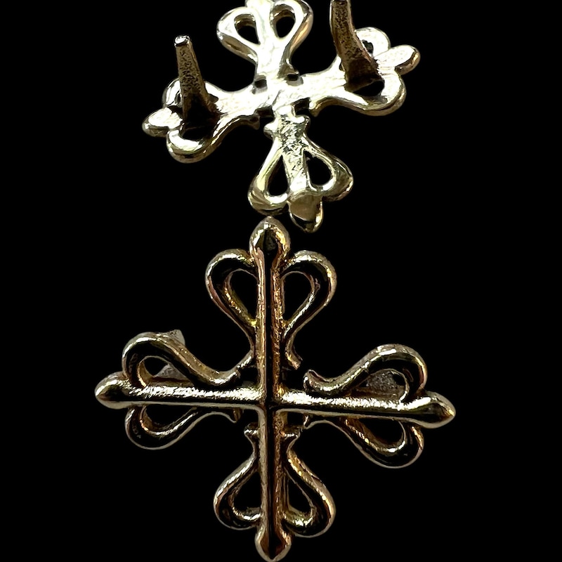 Studded Belt Cross - Etsy