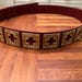 14th - 15th Century Knightly Plaque Belt Mounted on Burgundy - Gothic ...