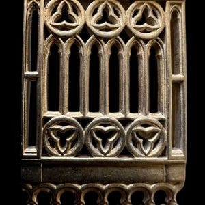 Medieval Gothic Brass Buckle Set: Custom Inset Panel, Reenactment SCA ...