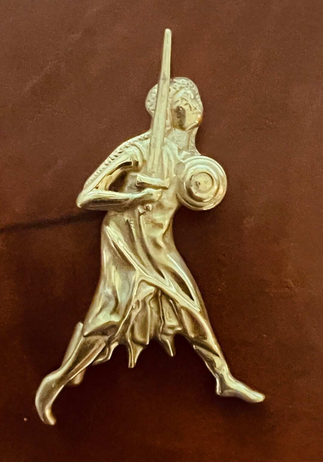 Walpurgia I.33 Inspired Sword and Buckler Lady Fighter Pin Pilgrim's ...